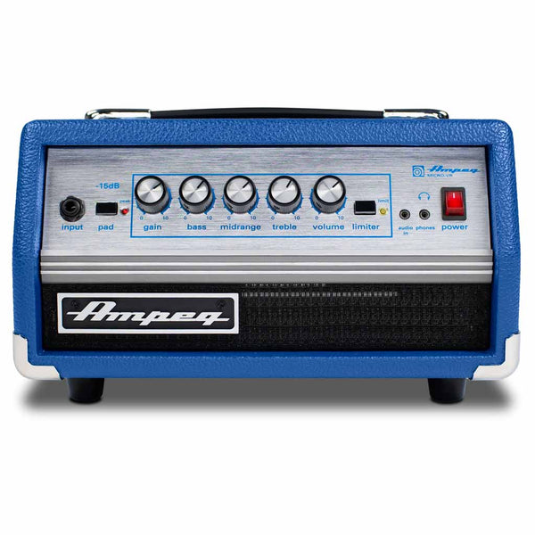 Ampeg SVT Micro-VR 200 Watt Bass Amplifier Head - Limited Edition Blue ...