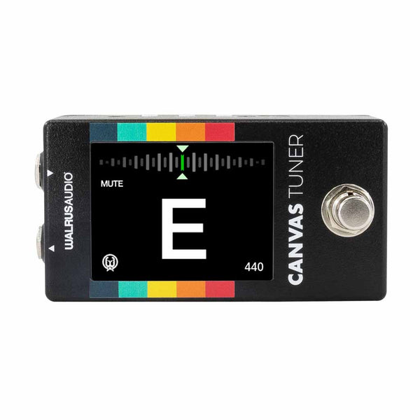 Walrus Audio Canvas Tuner Digital Guitar and Bass Tuner Pedal Walrus ...