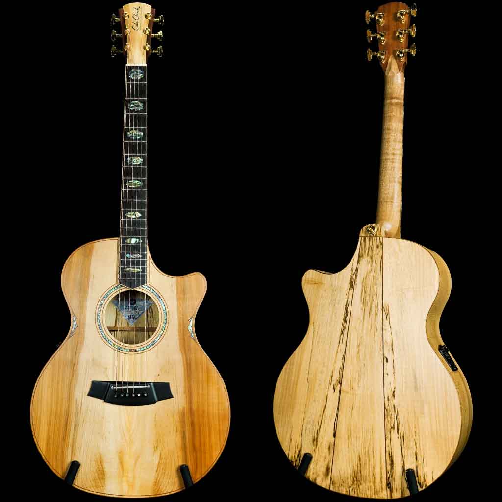 Cole Clark Angel 3 Series EC All European Maple Acoustic Electric ...