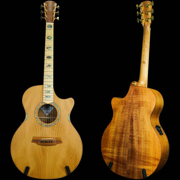 Cole Clark Angel 3 Series EC Cedar of Lebanon/Australian Blackwood ...