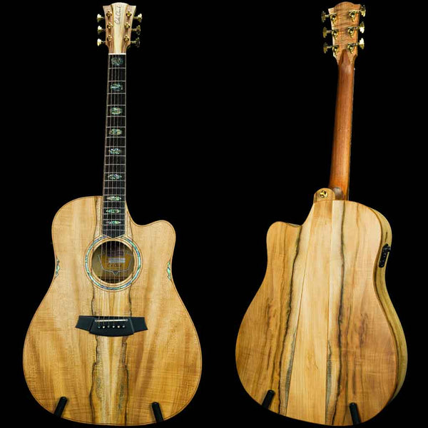 Cole Clark Fat Lady 3 Series All European Maple Acoustic Electric ...