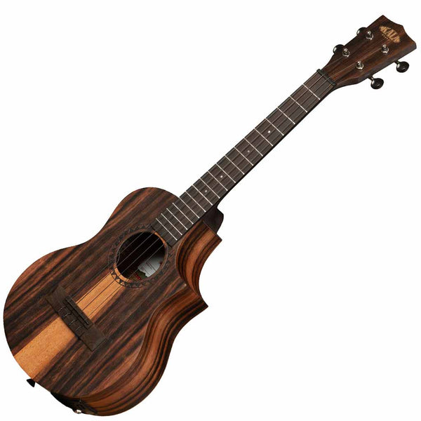 Kala Amara TriTop Tenor Ukulele with Cutaway and EQ Kala Ukes Ukulele ...