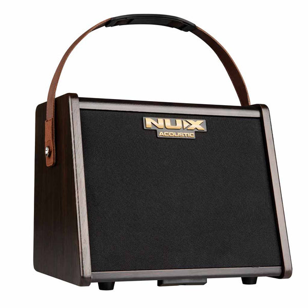 NUX AC-25 Portable Battery Powered Acoustic Guitar Amp NUX Acoustic ...