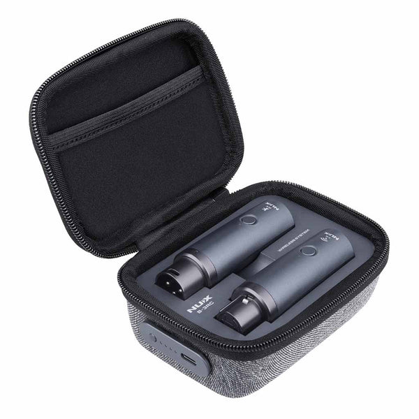 NUX B-3RC Rechargeable Wireless Microphone System with Battery Case NUX ...
