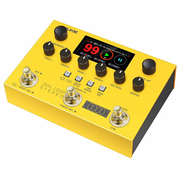 NUX NML-3DLS Dual Loop Stereo Pedal NUX Effects Pedal The NUX DUAL LOOP ...