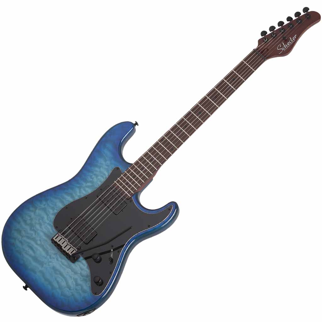 Schecter Traditional Pro Electric Guitar - Transparent Blue Burst ...