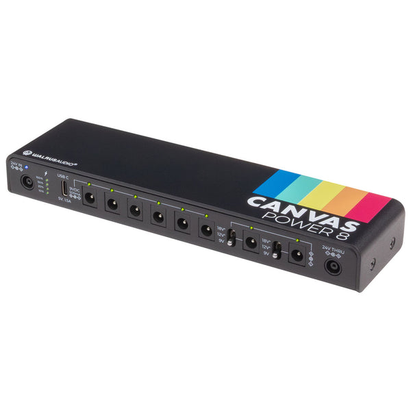 Walrus Audio Canvas Power 8 Effects Pedal Power Supply Walrus Audio ...