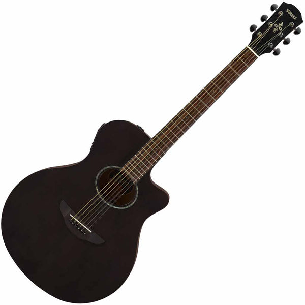Yamaha APX600M Thinline Acoustic Guitar - Matte Smoky Black Yamaha ...