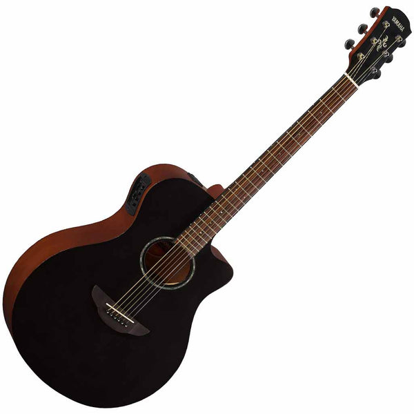 Yamaha APX600M Thinline Acoustic Guitar - Matte Smoky Black Yamaha ...