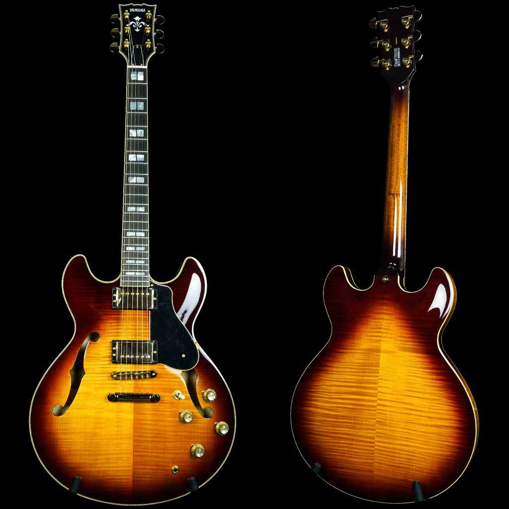 Yamaha SA2200 Semi-Hollow Electric Guitar - Violin Sunburst Yamaha Electric Guitar Refining ...