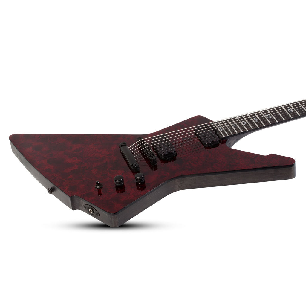 Schecter E-7 Apocalypse 7-String Electric Guitar - Red Reign Schecter ...