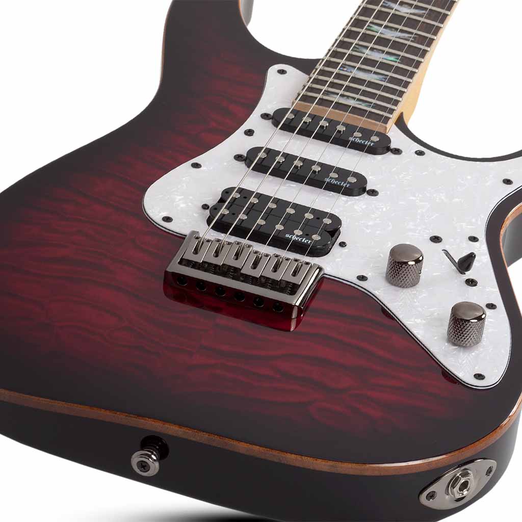 Schecter Banshee 6 Extreme Electric Guitar - Black Cherry Burst ...