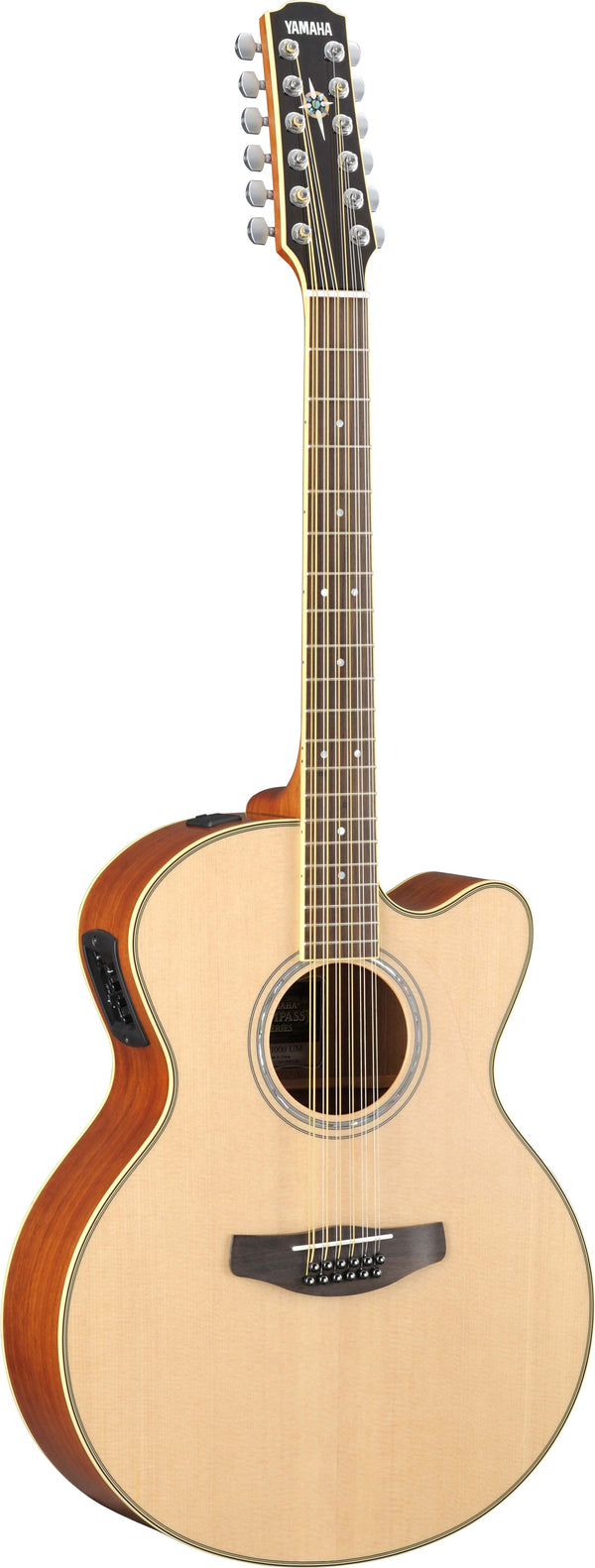 Yamaha CPX700II-12 Medium Jumbo 12 String Acoustic Electric Guitar ...
