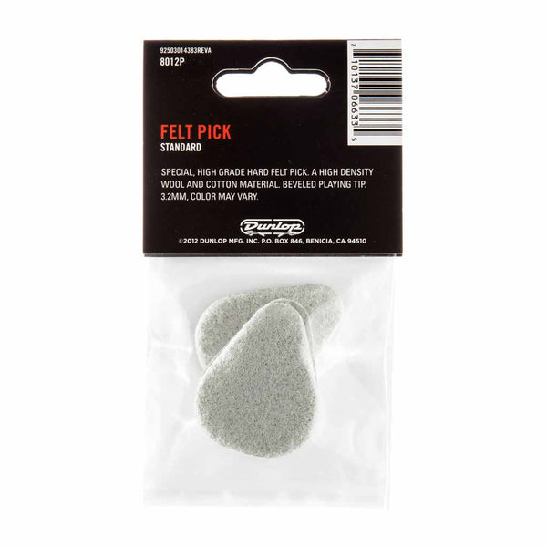 Dunlop Felt Picks 3 Pack Jim Dunlop Guitar Picks Special, high grade ...