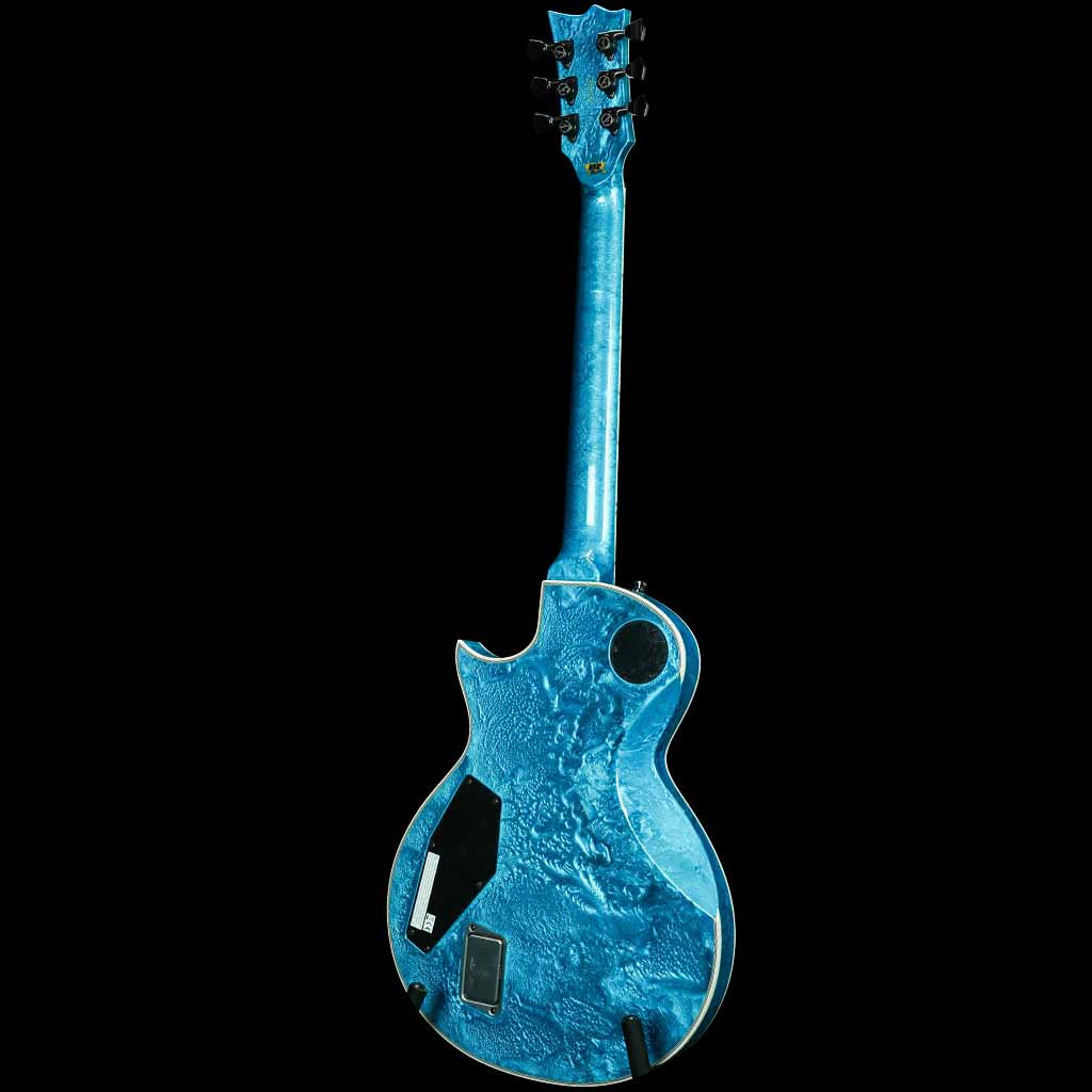 ESP Original Series Eclipse Custom - Blue Liquid Metal ESP Electric ...