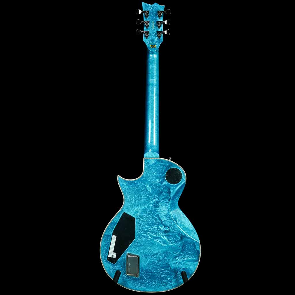 ESP Original Series Eclipse Custom - Blue Liquid Metal ESP Electric ...