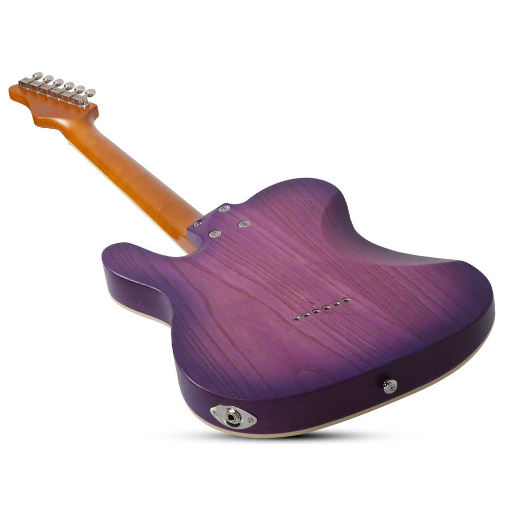 Schecter PT Special Series Telecaster-Style Electric Guitar - Purple ...