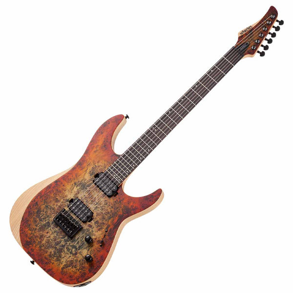 Schecter Reaper-6 Series Electric Guitar - Satin Inferno Burst Schecter ...