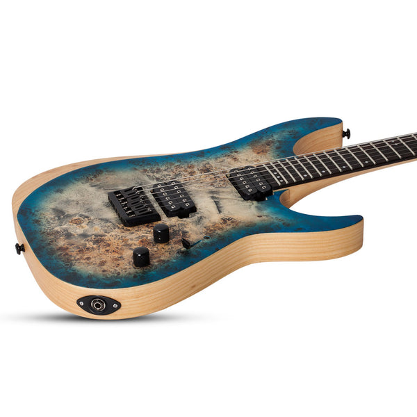 Schecter Reaper-6 Series Electric Guitar - Satin Sky Burst Schecter ...