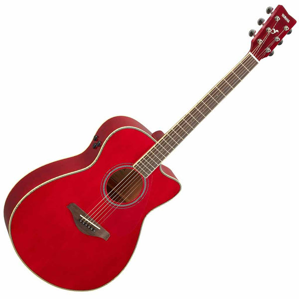 Yamaha FSC-TA TransAcoustic Small Body Acoustic Electric Guitar w ...